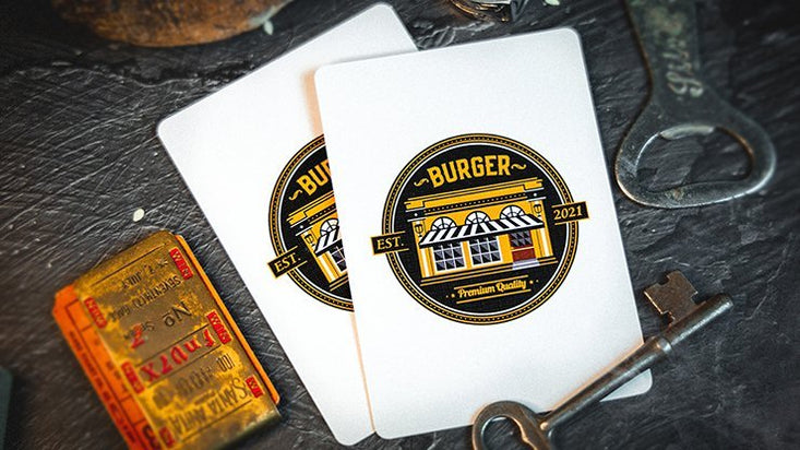 Burger Playing Cards by Fast Food Playing Card Company | Merchant of Magic